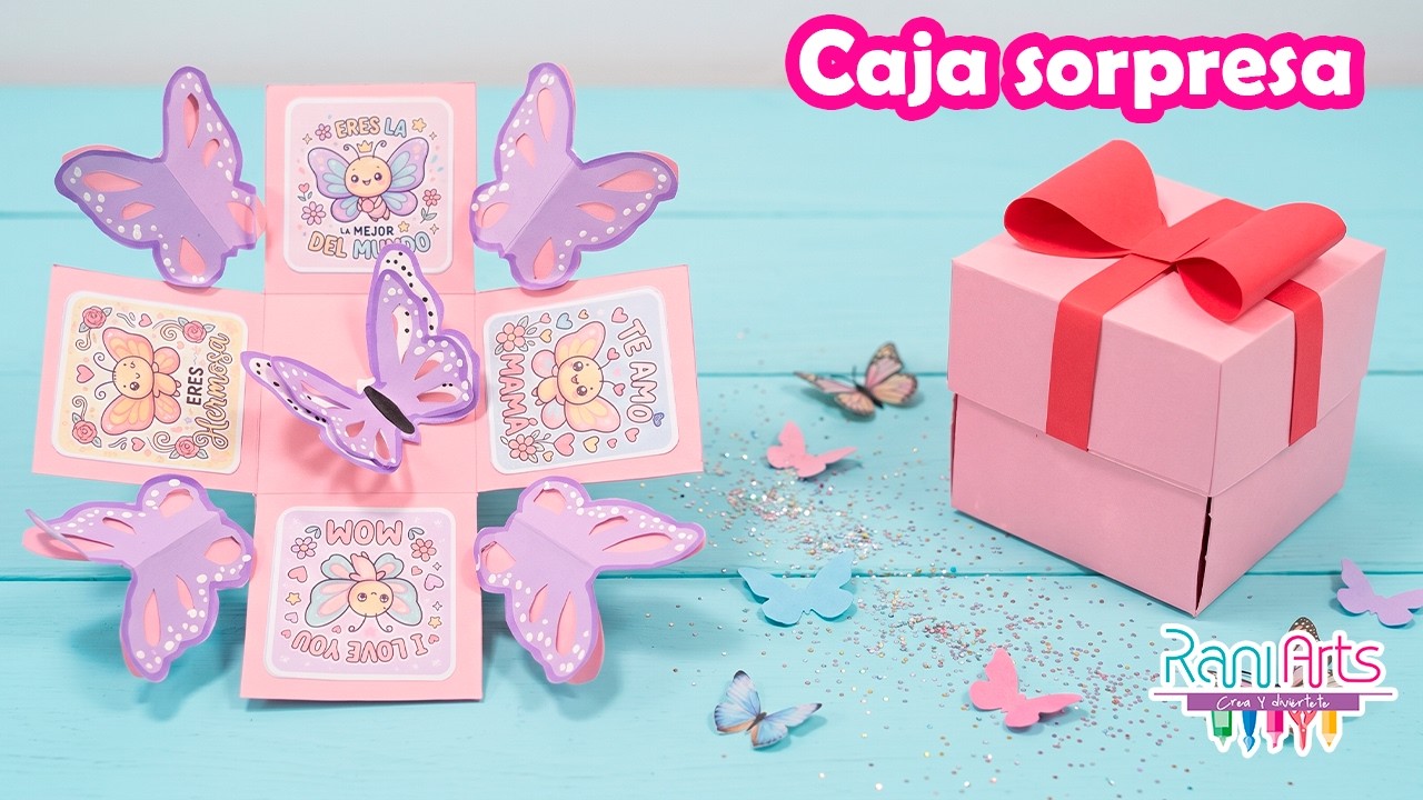 CAJA SORPRESA para MAMÁ DIY 💖🎁 | Idea de regalo fácil y especial