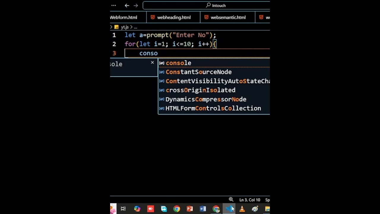 Multiplication Table Program in JavaScript || JavaScript Tips | Easy JavaScript Tutorial