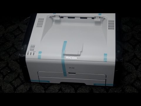 Ricoh SP 210 Black & White Laserjet Single-Function Printer, Upto 23 ...