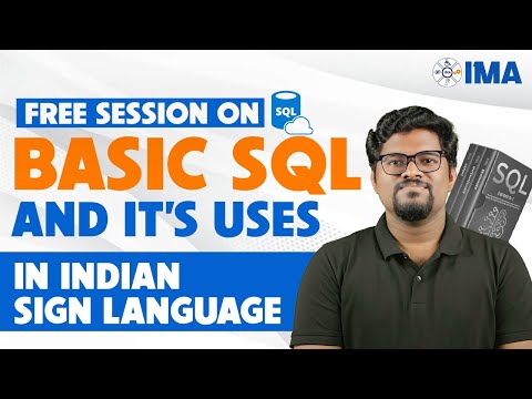 FREE MySQL Training for Deaf ! Learn DataBase in Indian Sign Language | #deafcommunity