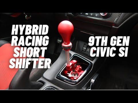 How to install HYBRID RACING SHORT SHIFTER for 9th Gen Civic Si