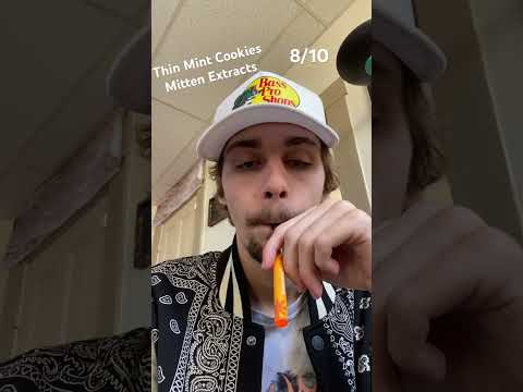 Trying Thin Mint Cookies Mitten Extracts Cart 🍪🔥 | My Honest Review!