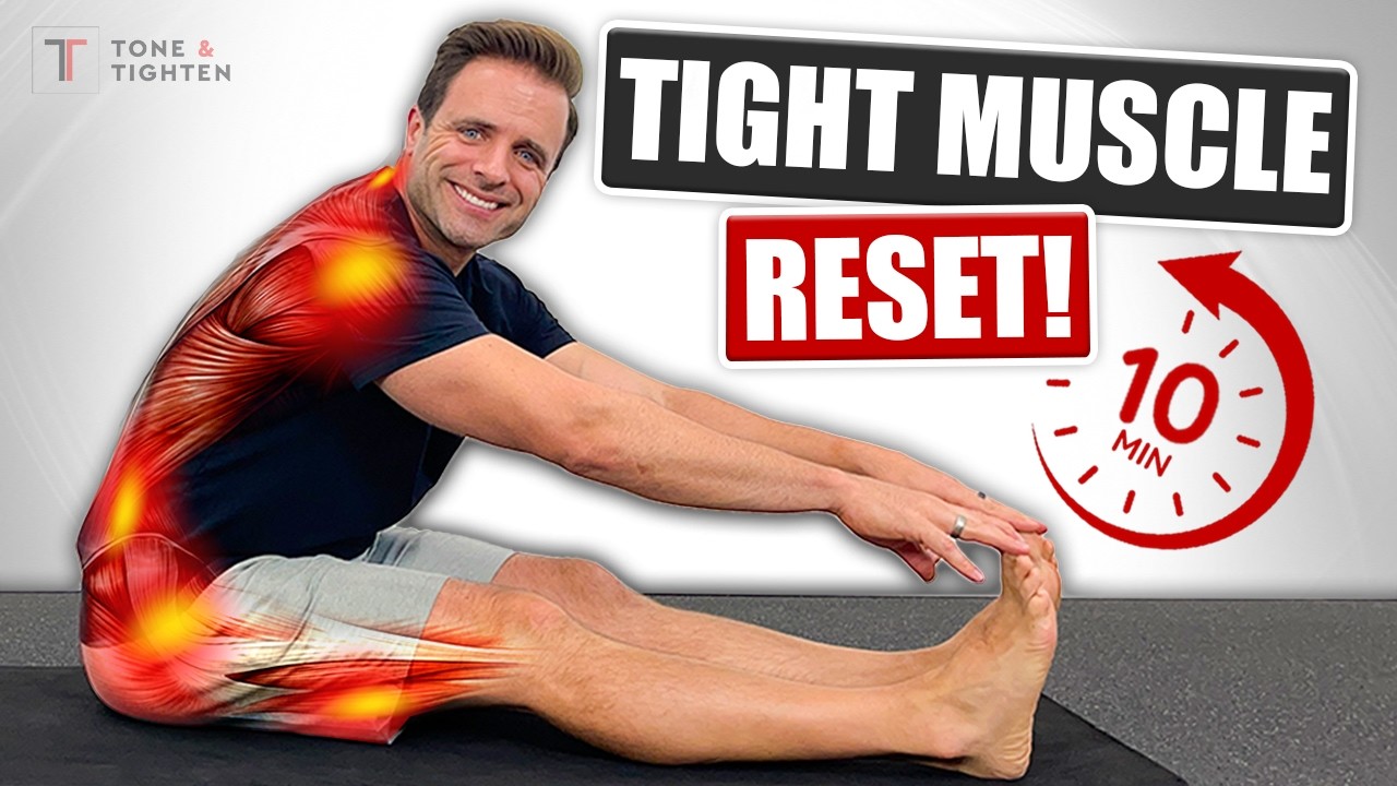 10 Min Recovery/Reset Routine for Tight, Stiff Muscles [Follow Along]
