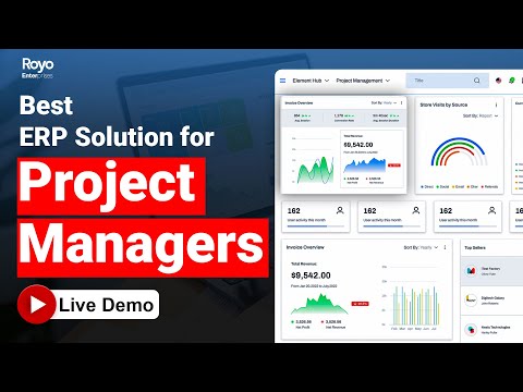 ERP Solution for Project Managers | ERP Software Development Company | ERP Software Live Demo