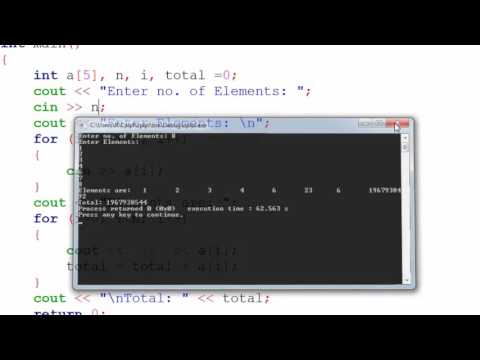 Learn 160 Example of One D Dynamic Memory Allocation New and Delete ...