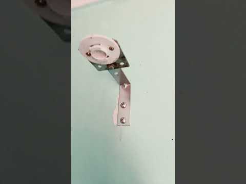Home made CCTV wall mount stand
