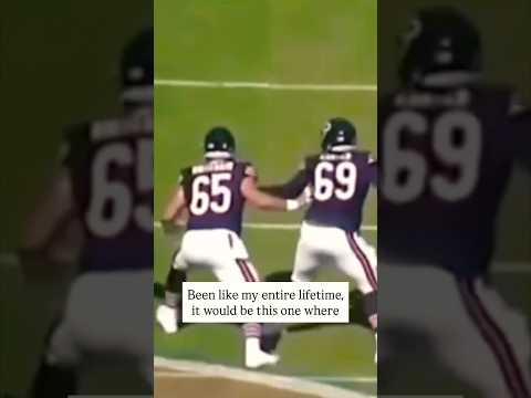 Offensive linemen are too funny 😂 #shorts #bears #colts