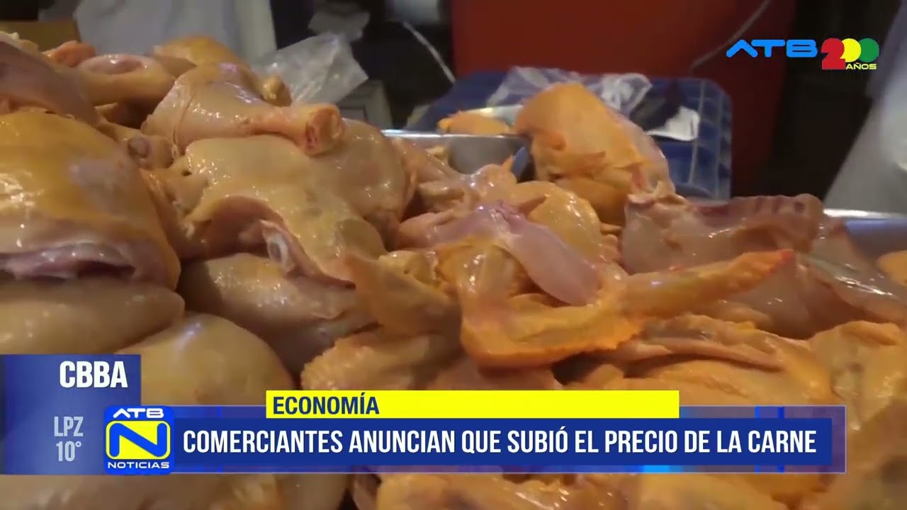 Precio del pollo en Cochabamba alcanza Bs 25,50 por kilo - ATB Digital
