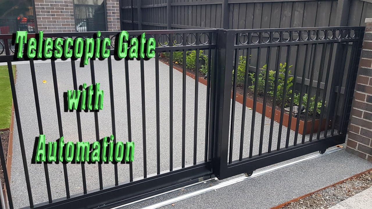 Automatic gate - Telescopic gates - Supply and installation.