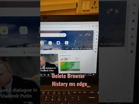 How to Delete Browsing History Microsoft Edge