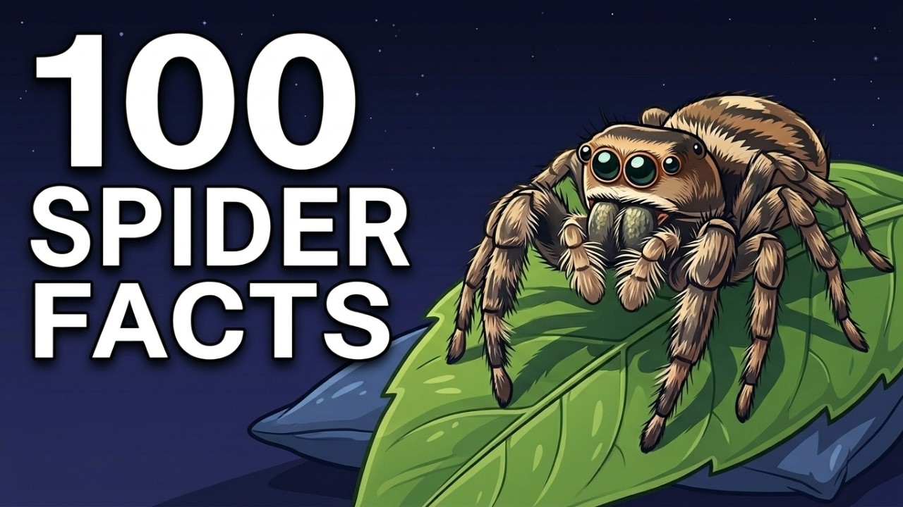 Eight Eyes, One Web | Spider Science for Sleep