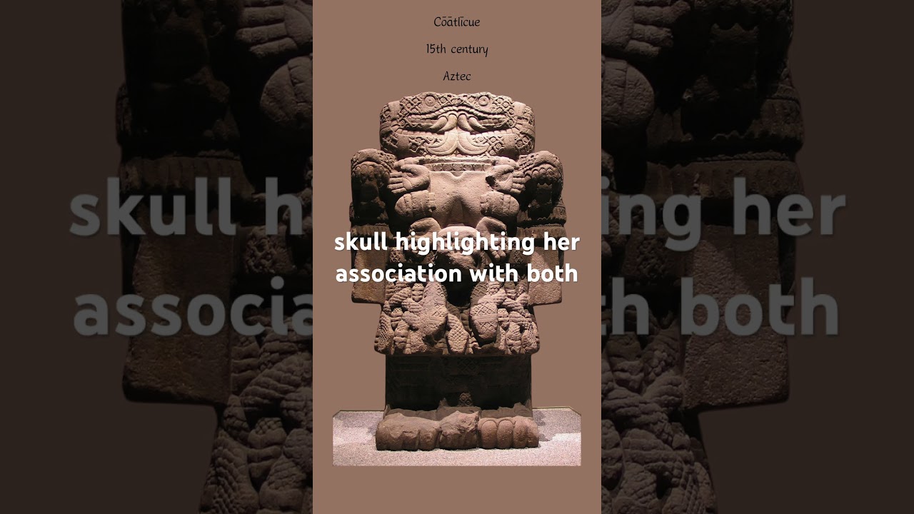 Coatlicue, Aztec, 15th century #arthistory