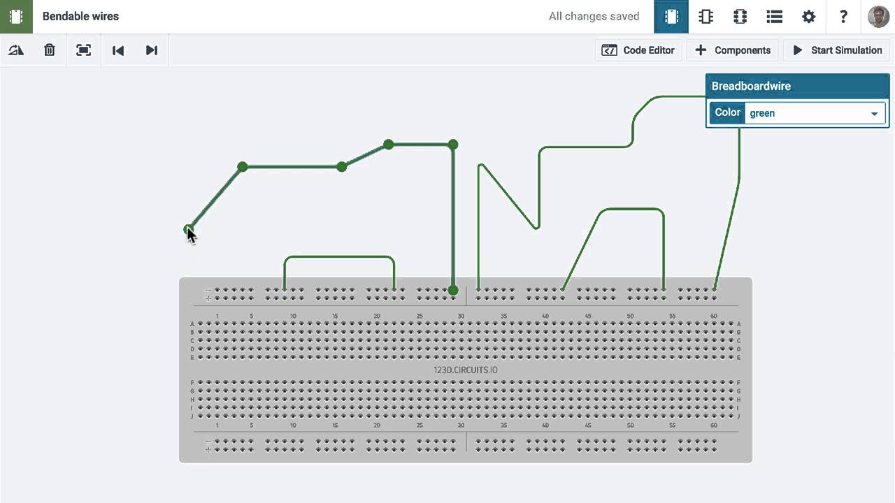 Bendable wires - Electronics Lab