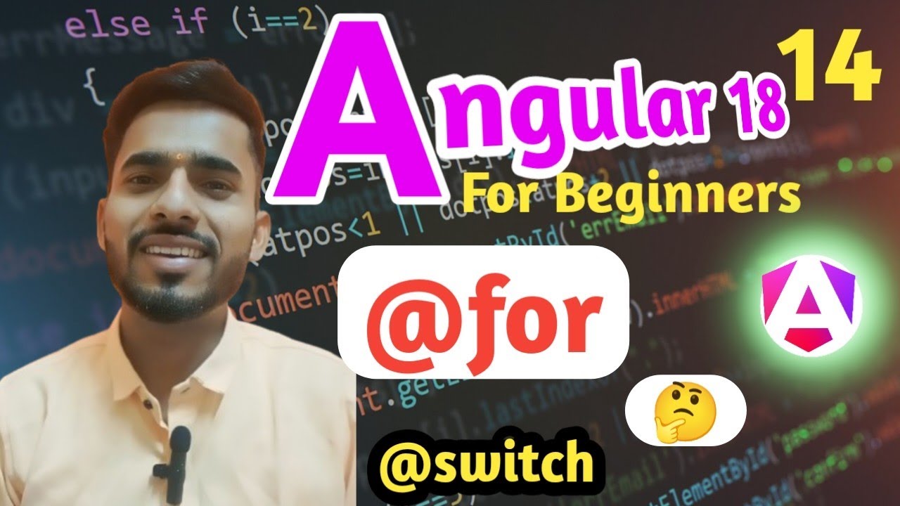 Angular 18 | For loop | Switch Case | aadiandjava