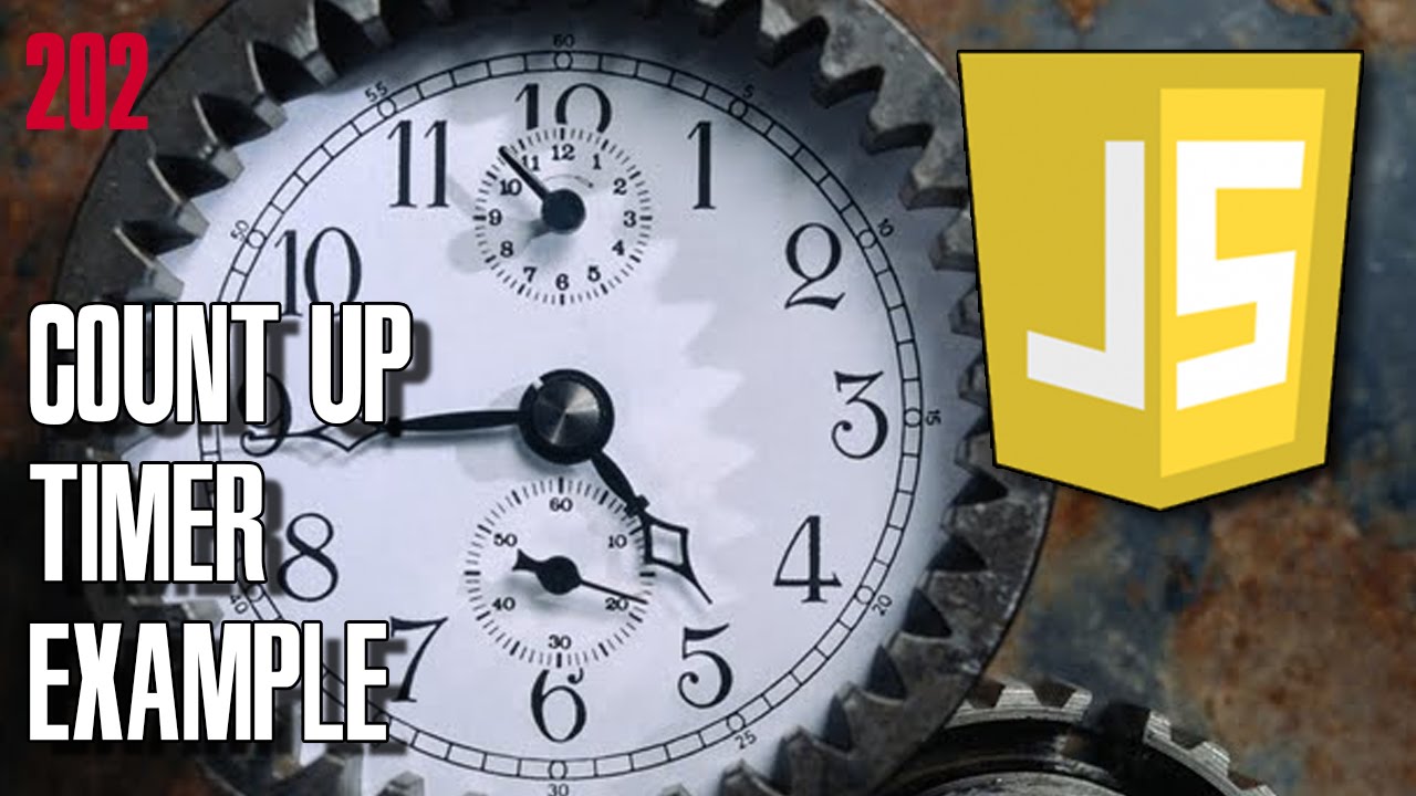 JAVASCRIPT Count up timer example