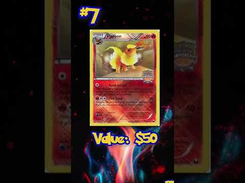 Flareon TOP 10 Most Expensive Cards #shorts