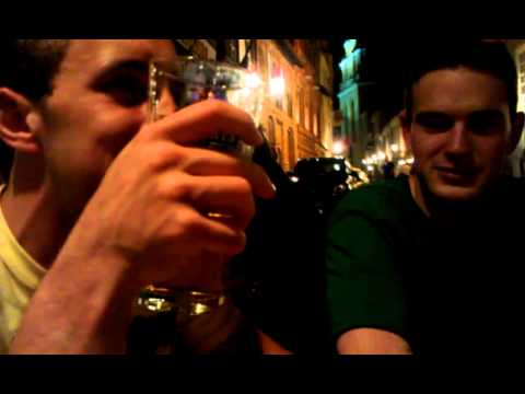 Vilnius, Lithuania with a bunch of drunk Irish