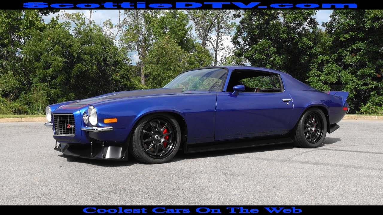 INSANE 1973 Camaro LSX 454 Restomod Gets a SICK Custom Leather Interior!
