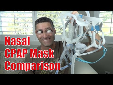 Nasal CPAP Mask Comparison. Best CPAP nasal masks to start with.