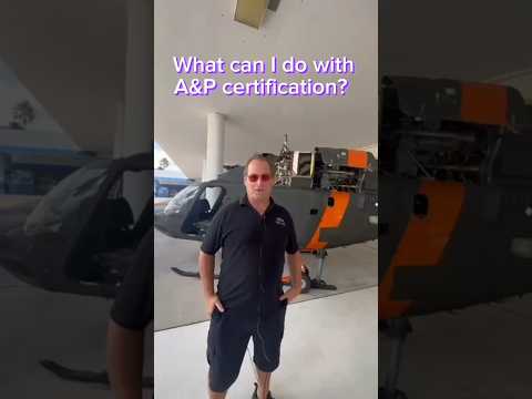 What you can do with A&P certification ????✅#education #fly #aircraft #aircraftmechanic