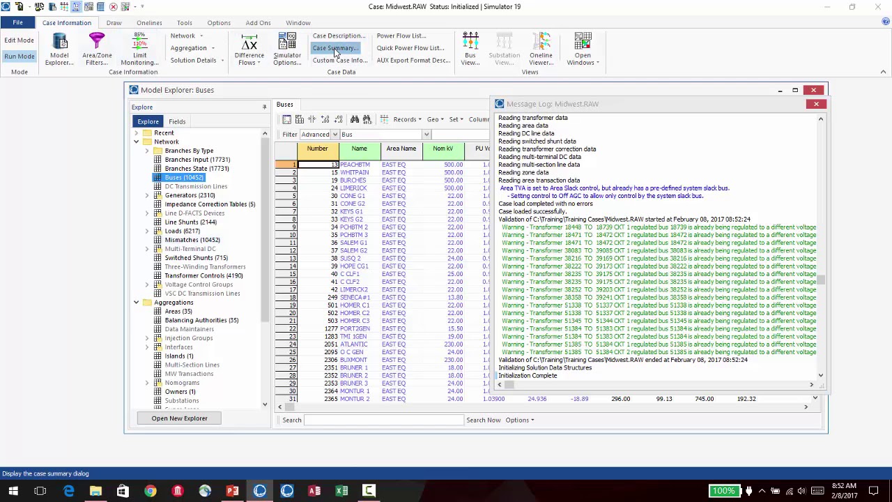 Training S6: PV Curves