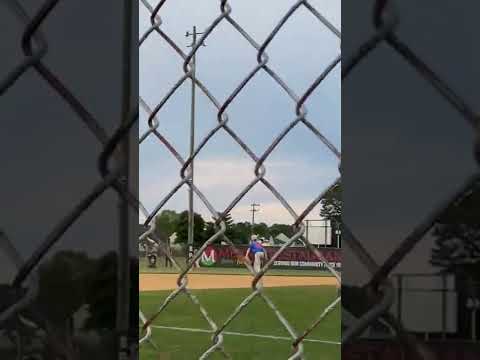 Double off the wall [little League]￼