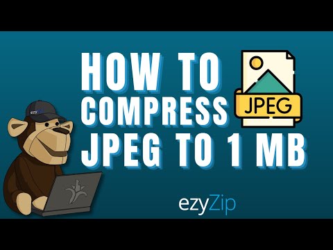 How to compress JPEG to 1 MB | Reduce the size of the JPEG (for example, to 100 kb/200 kb/500 kb)