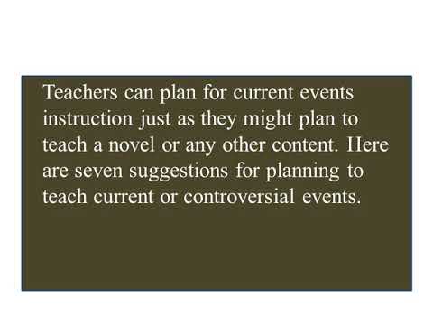 Teaching of Controversial issues in Social Studies