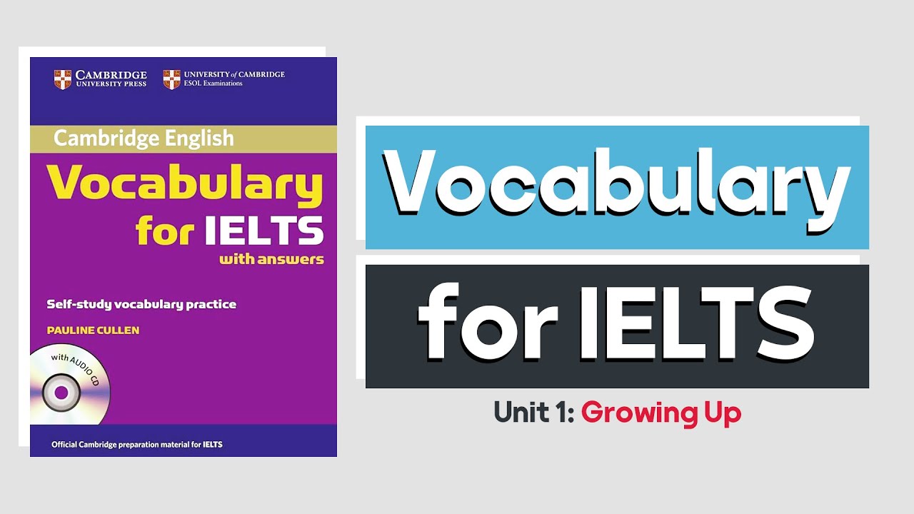 Cambridge Vocabulary for IELTS Book 📘 Unit 1 + PDF file