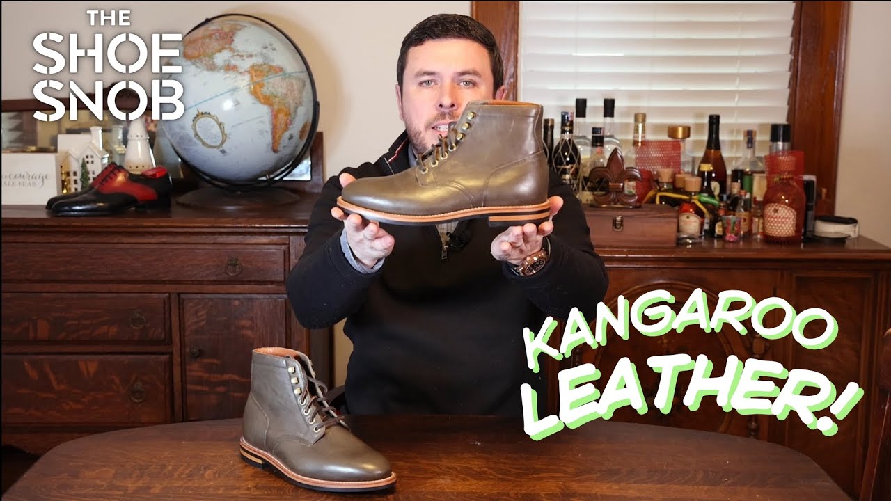Kangaroo Leather Boots by Grant Stone