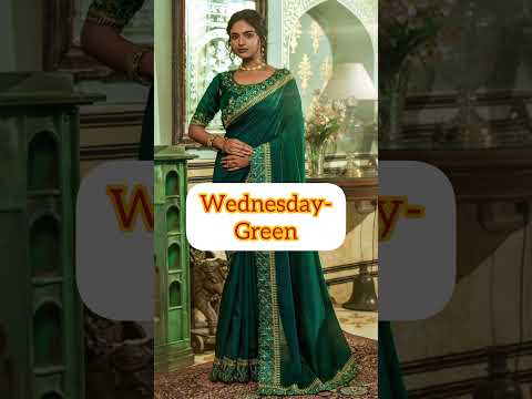 Which colour to wear which day of the week as per astrology #shorts #colors #luckycolour #astrology