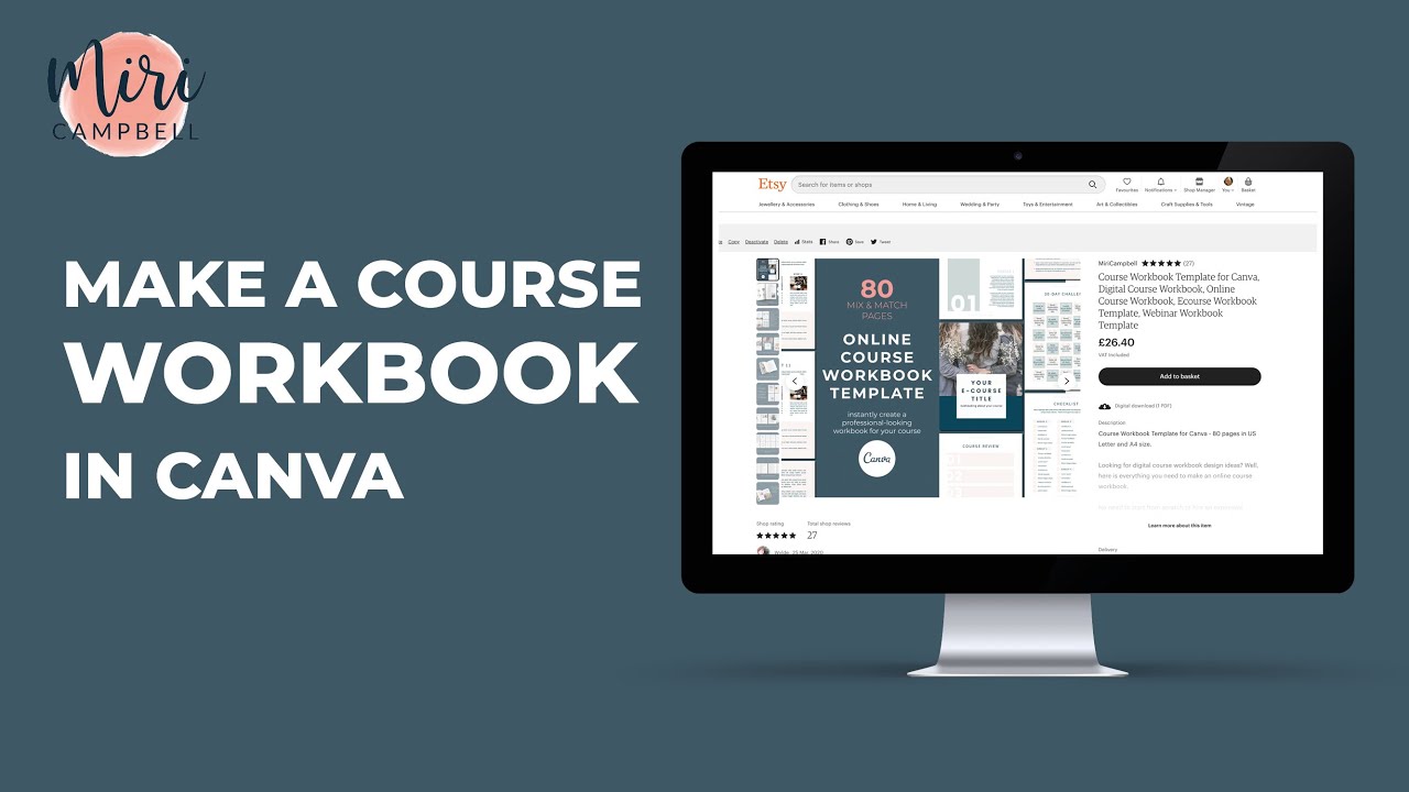 Online Course Workbook Template