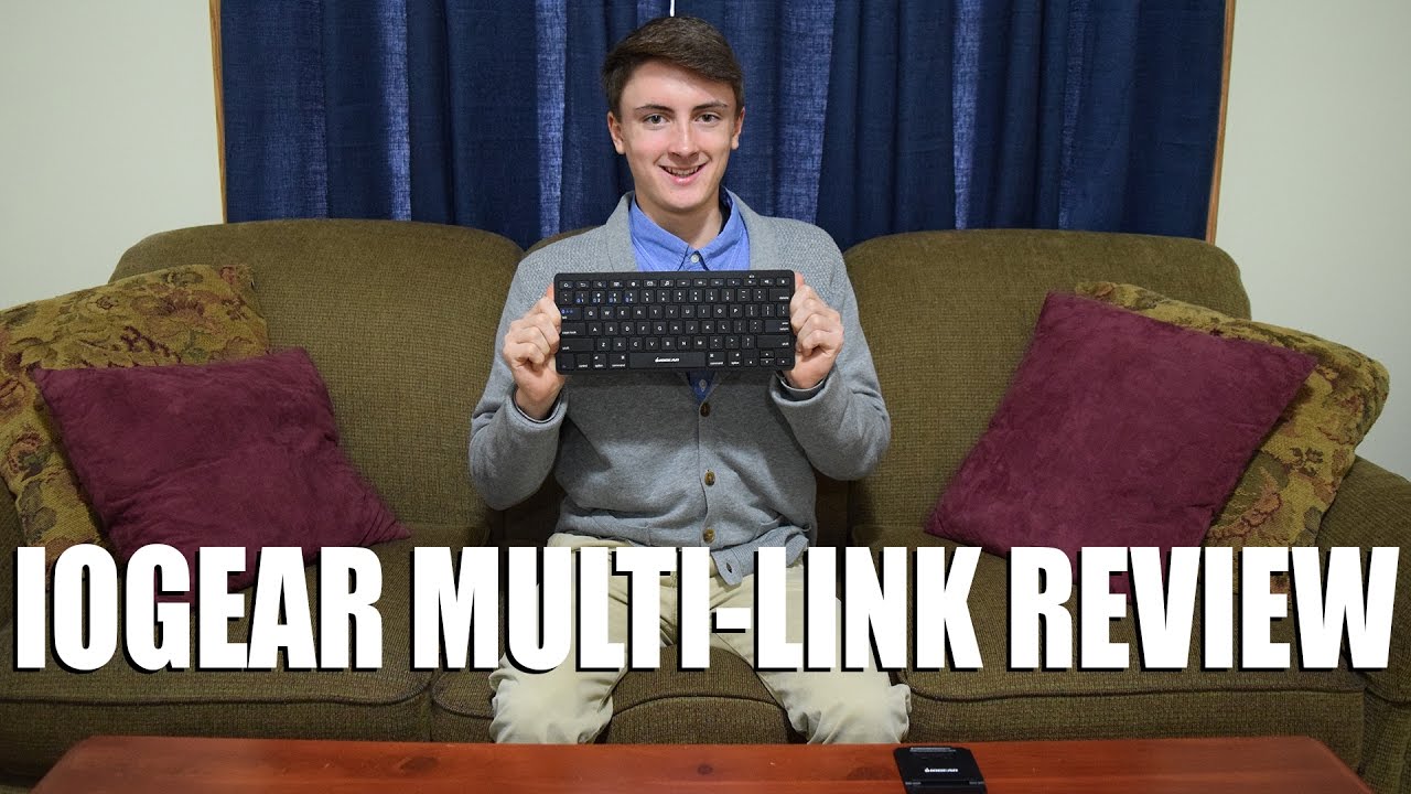 IOGEAR Multi- Link Bluetooth Keyboard Review!