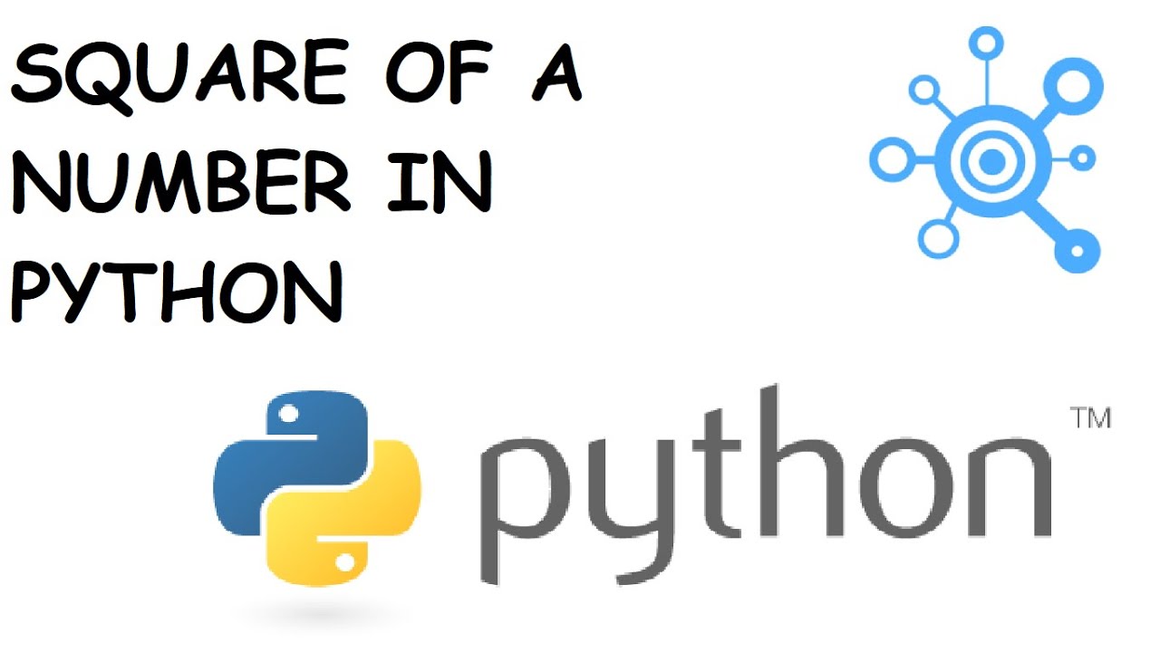 Square of a number in Python by user given inputs using MATH library | Quick Python Tutorials