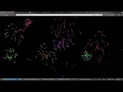 Firework Using Canvas And Javascript