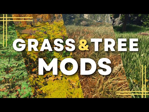 Beautiful Skyrim Grass & Tree Mods