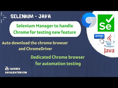 Selenium Manager new feature | Chrome for testing browser | auto download browser & driver