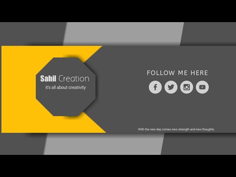 Facebook cover photo design|YTZCreation_ pixellab tutorial