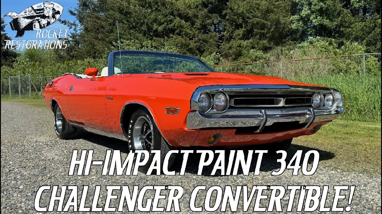 Rare 1971 Dodge Challenger Flexes HEMI Orange Paint, Extensive Options ...