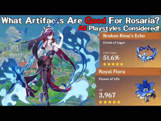 Best Genshin Impact Rosaria builds for different roles (April 2022)