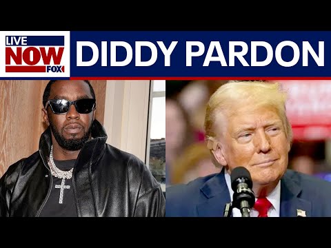 BREAKING: Trump asked if he'll pardon Sean Diddy Combs