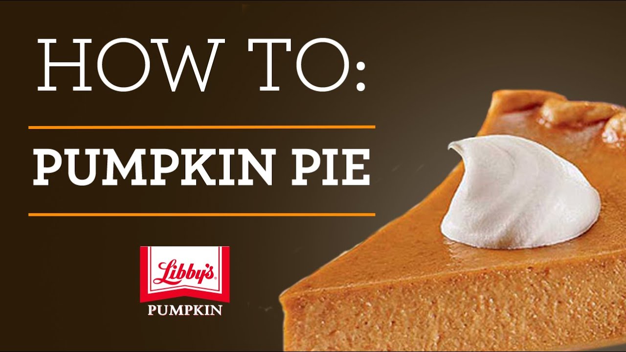 How to Make a Libby’s Pumpkin Pie