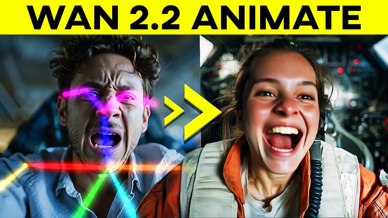 Animate ANY Reference Image with a Video | WAN 2.2 ANIMATE ComfyUI (+workflow)