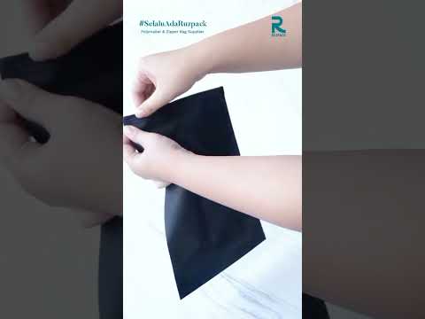 Zipper Bag Frosted Pouch Mika Kantong Plastik Baju Travel Matte Polos Portable Zip Lock