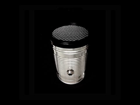 The Gleamer. Lo-Fi Tin Can Microphone with Integral Mic | Reverb UK