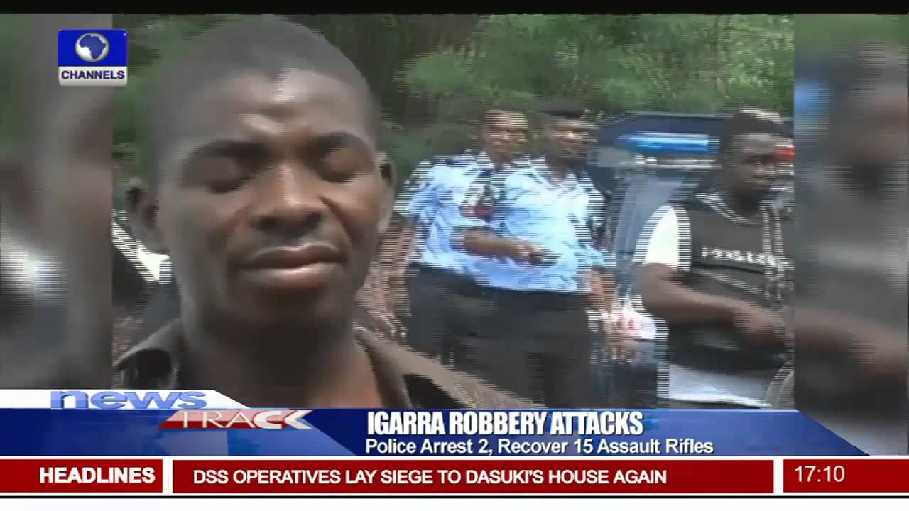 Igarra Robbery Attack: Edo Police Arrest 2 Suspects, Recover 15 Assault Rifles