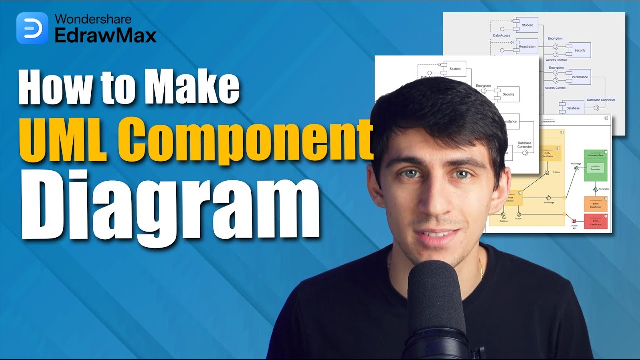 How to Create a UML Component Diagram in EdrawMax