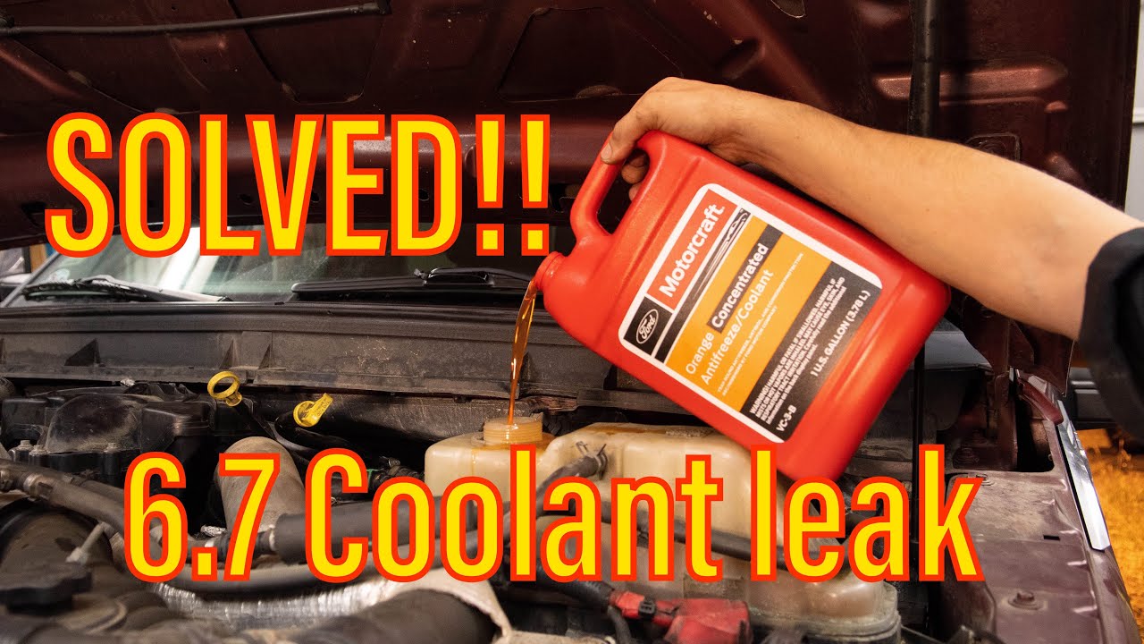 6.7 COOLANT LEAK SOLVED