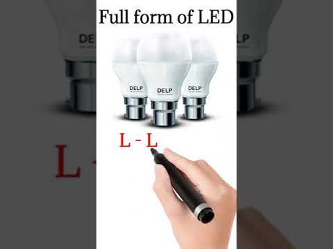 Full form of LED #shorts ��#study