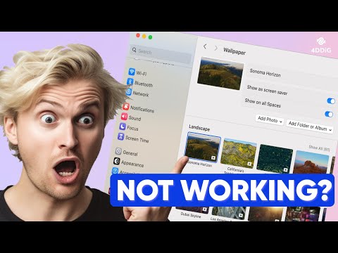 macOS Sonoma Wallpaper NOT Working? How to Fix - Reset NVRAM Mac